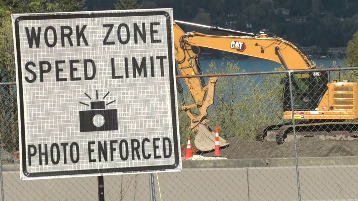 Washington state to impose fines in work zones starting July as speed ...