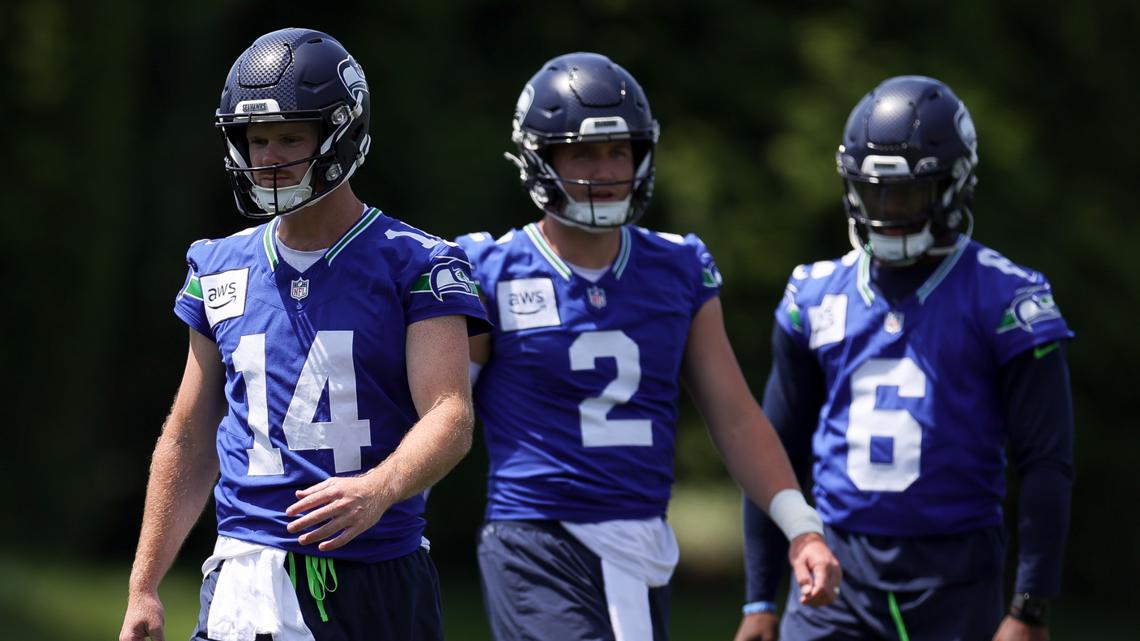 Seahawks kick off 2025 training camp with plenty of intrigue | kgw.com