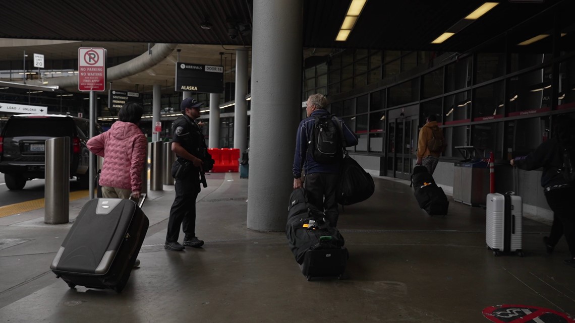 SEA Airport travelers, authorities detail issues caused by protest that ...