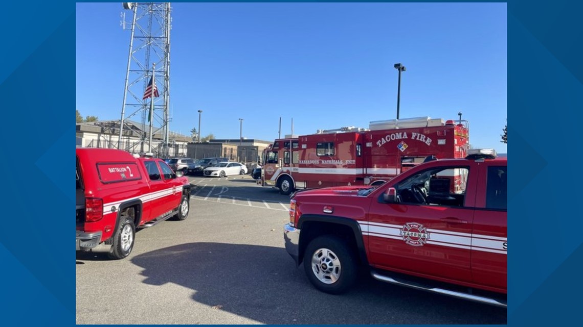 Hazmat response after white powder found at election offices | kgw.com