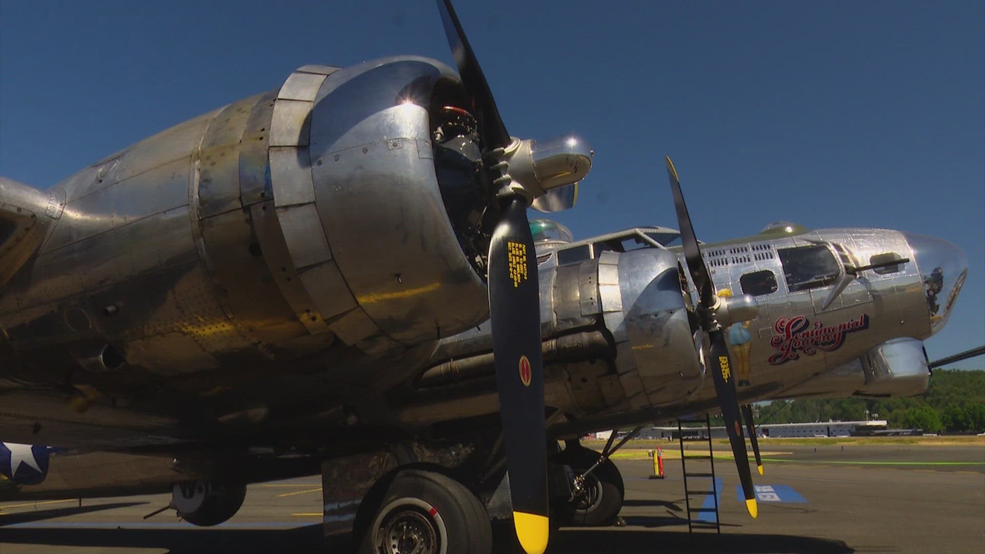 Rare B-17 'Sentimental Journey' lands at Boeing Field | kgw.com