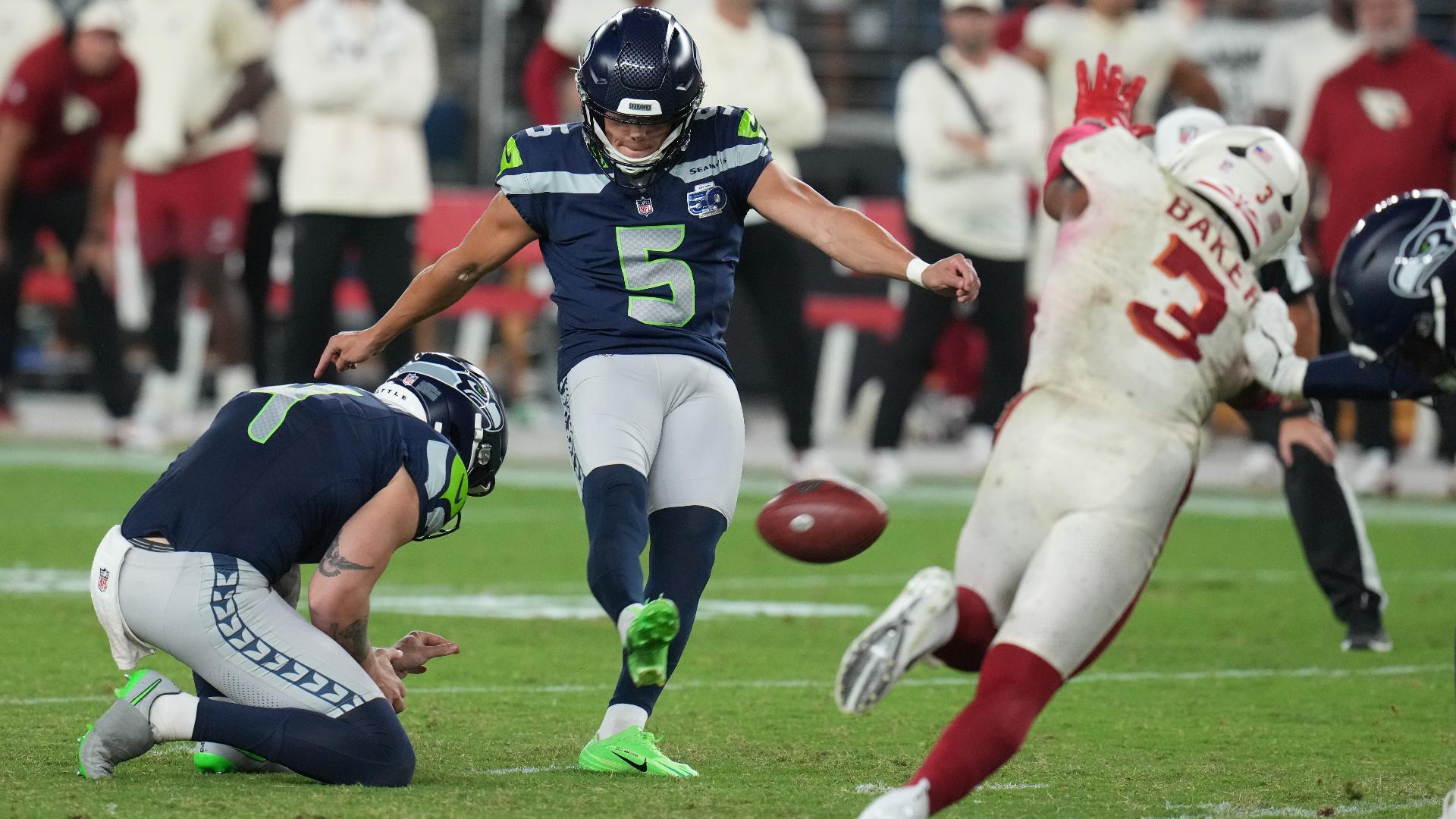 Seahawks edge Cardinals 23-20 with Myers' last-second field goal | kgw.com