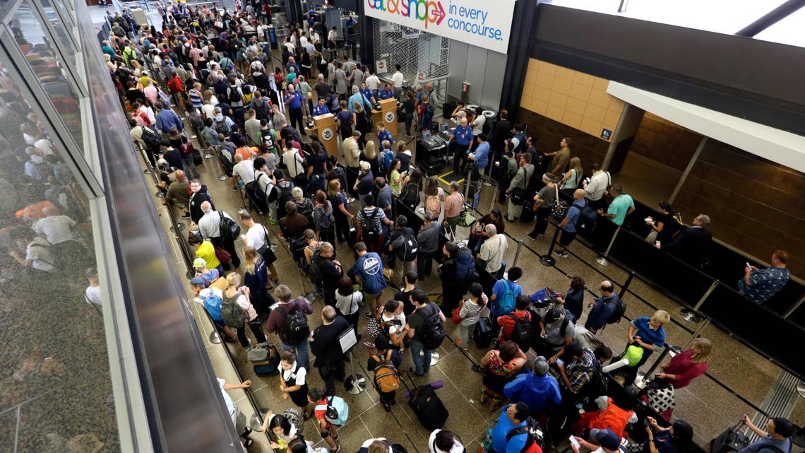 Seattle airport renumbers security checkpoints | kgw.com