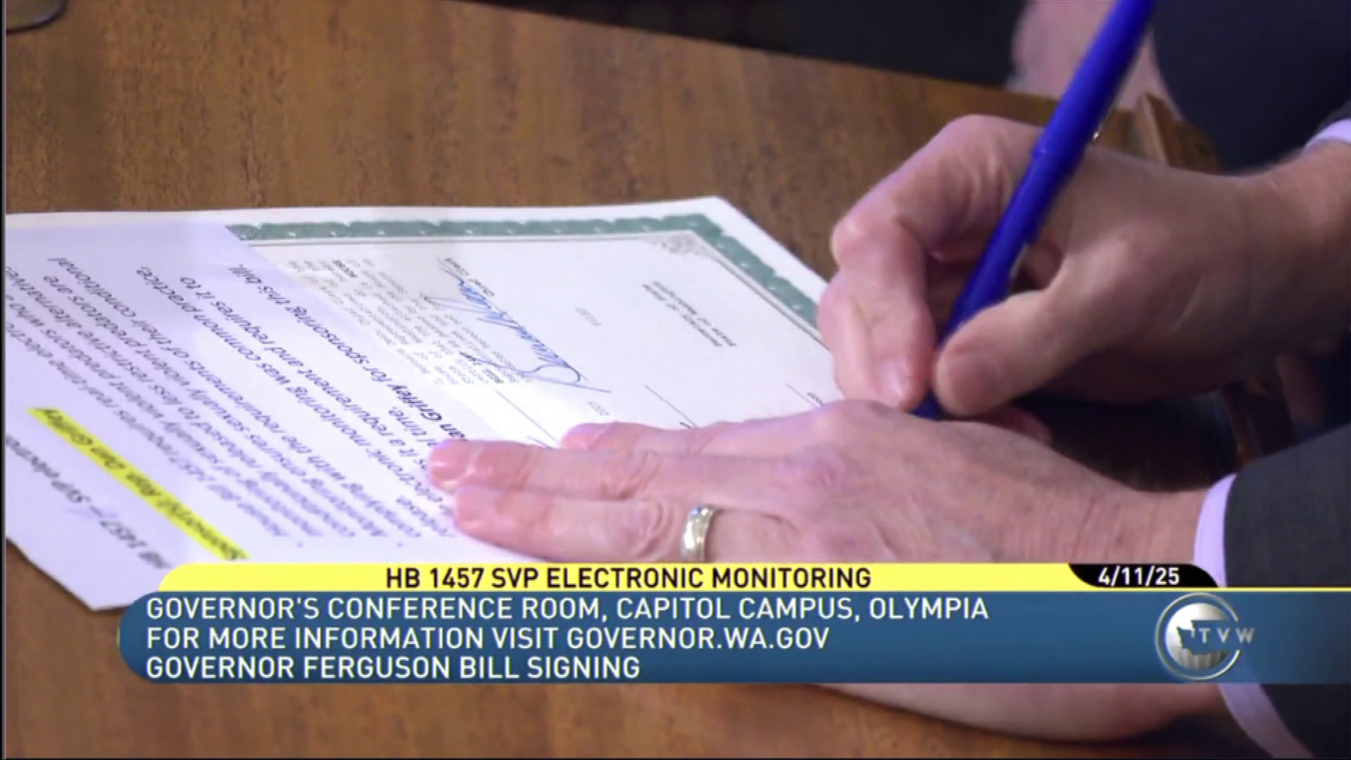 Here are the 14 bills that became Washington law on Friday | kgw.com