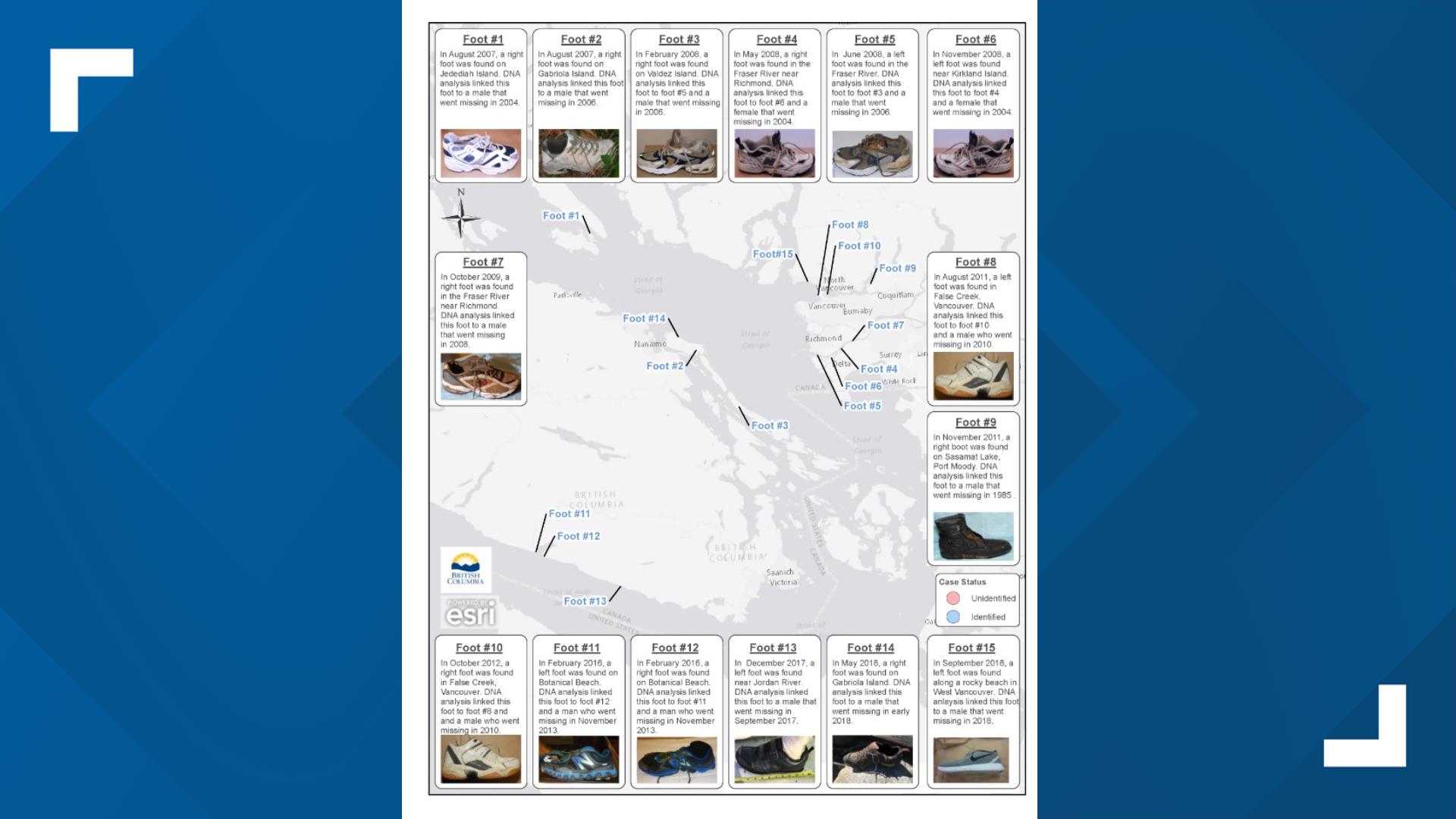 Why do human feet inside of shoes wash ashore in the Salish Sea? | kgw.com