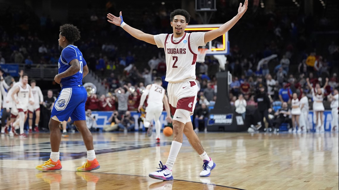 Washington State survives maddening 2nd half to beat Drake 66-61 in ...