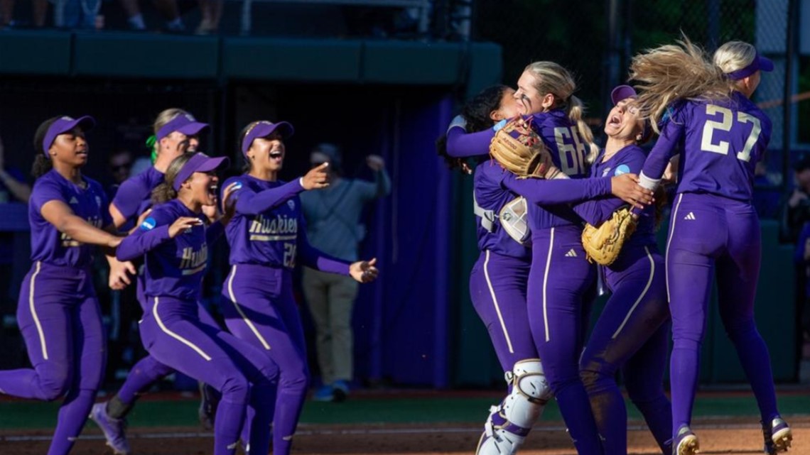 'Represent the purple and gold': UW softball heading to Women’s College ...
