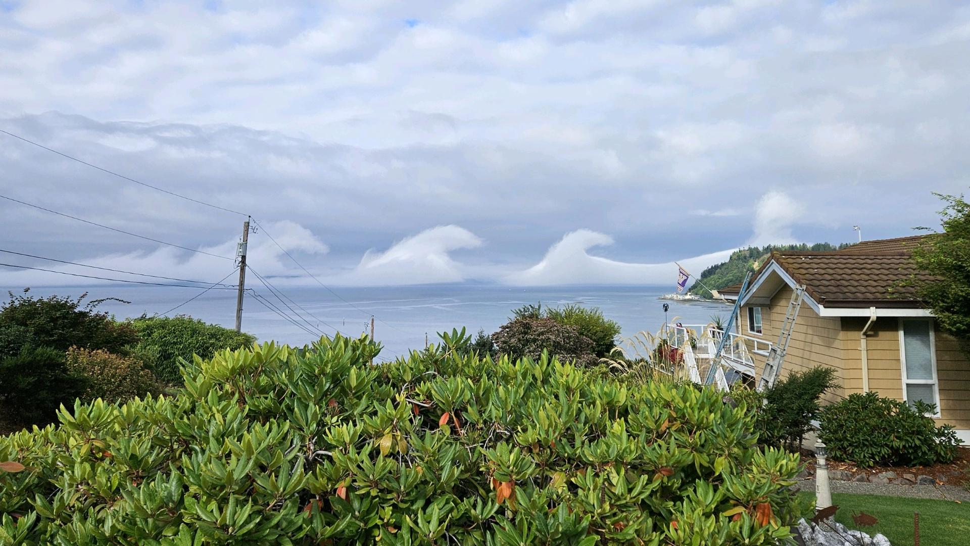 Rare 'wave clouds' seen in Washington | kgw.com