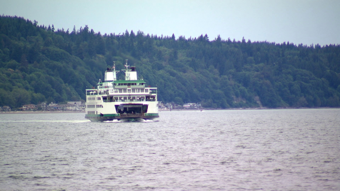 Crab pot line damages Washington State Ferries vessel on one of the ...