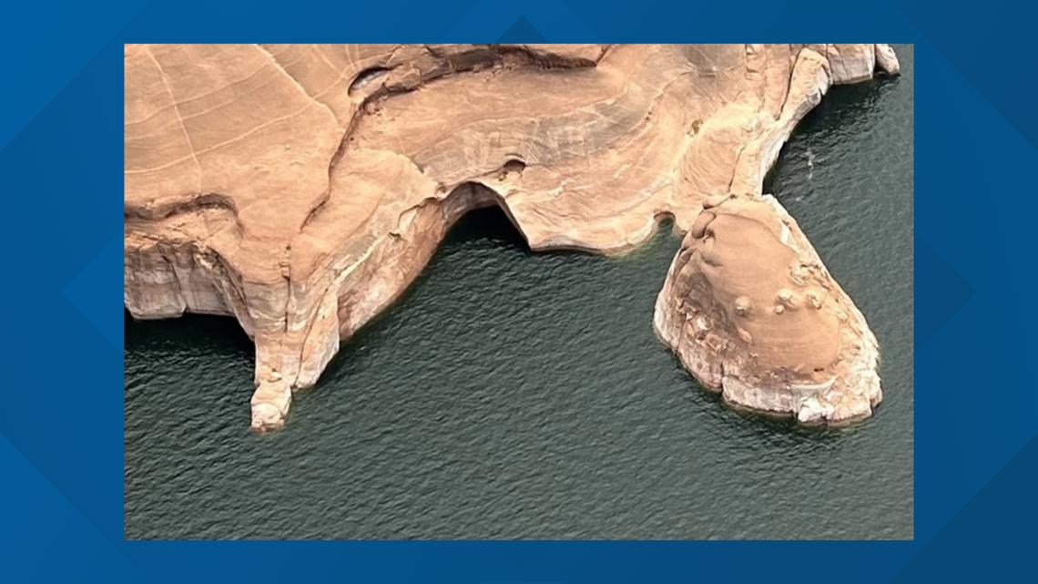 'Double Arch' at Lake Powell collapses, possibly due to erosion | kgw.com