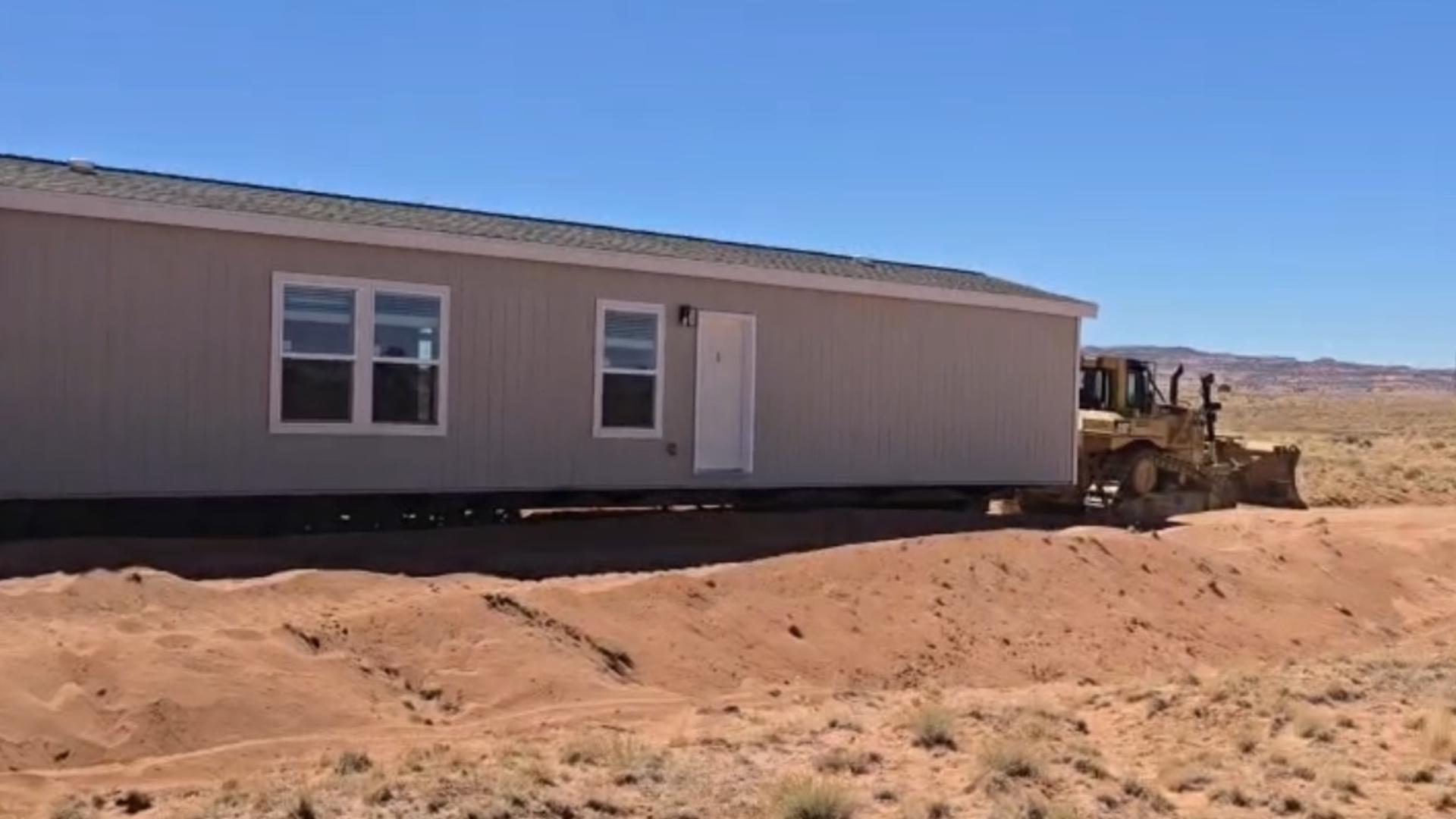 Navajo elder getting her first house | kgw.com