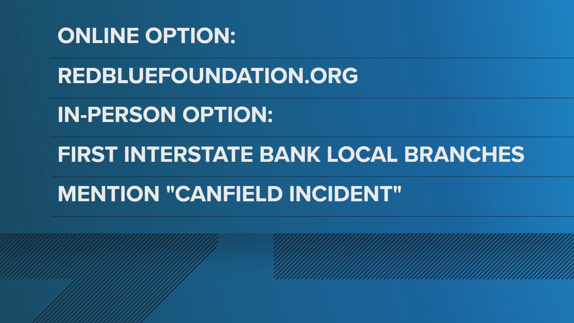 Donation resources created for impacted Canfield Mountain shooting ...