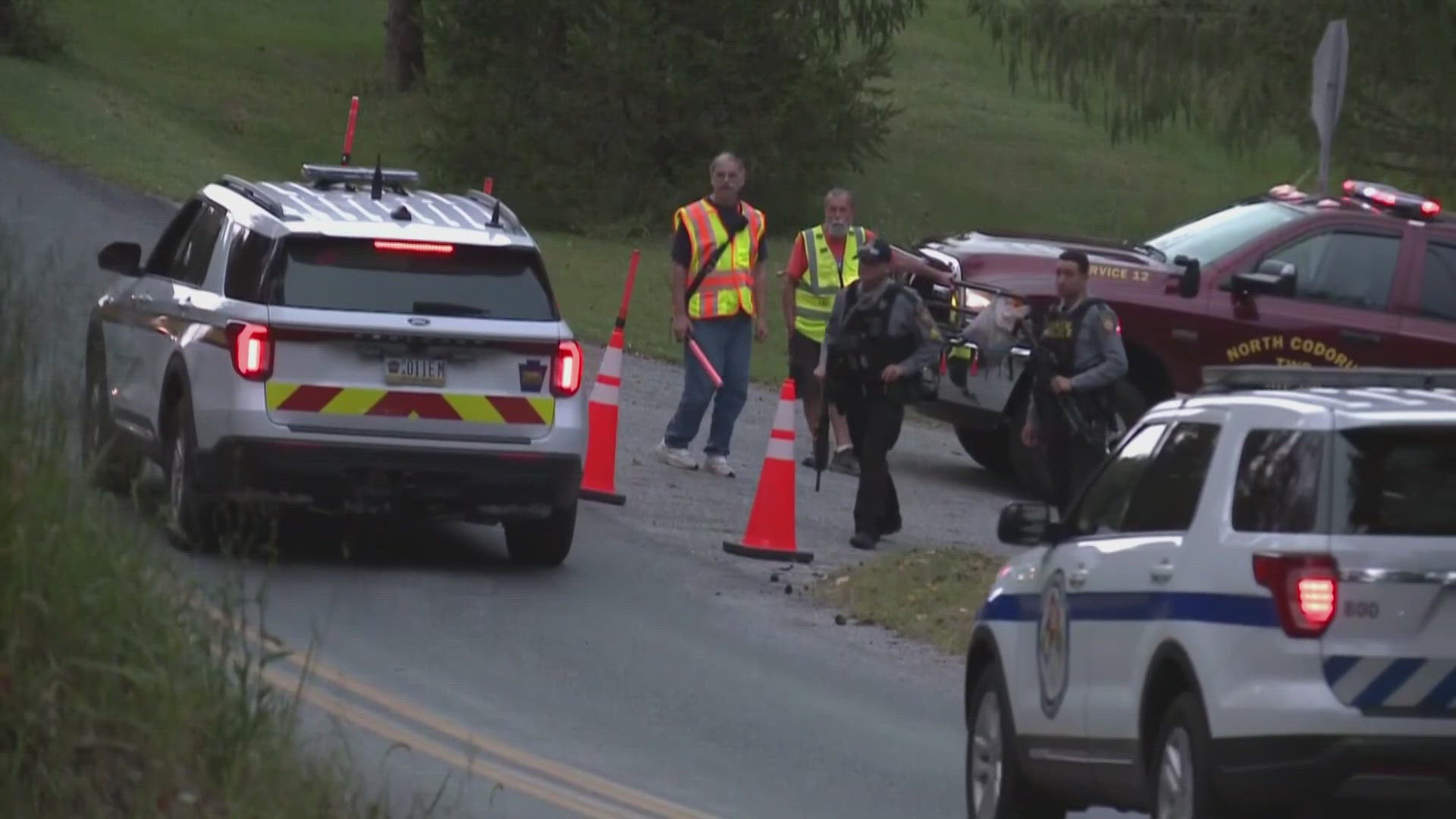 Police shot in Pennsylvania tried to arrest suspected stalking suspect, prosecutor says | kgw.com