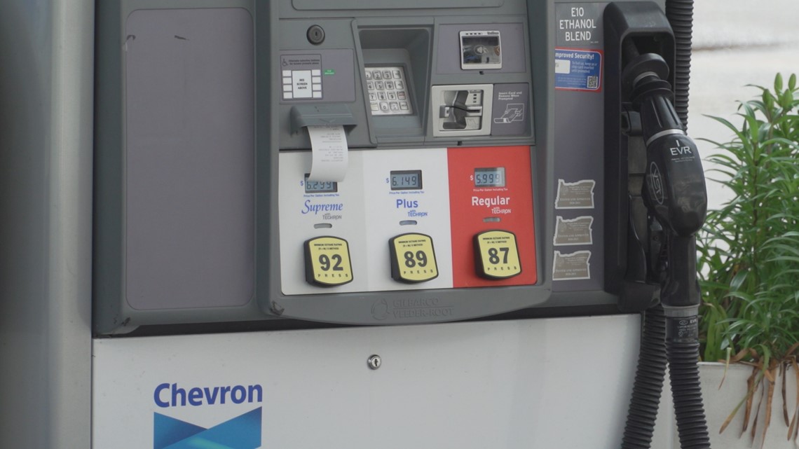 Gas prices in Oregon continue to rise | kgw.com