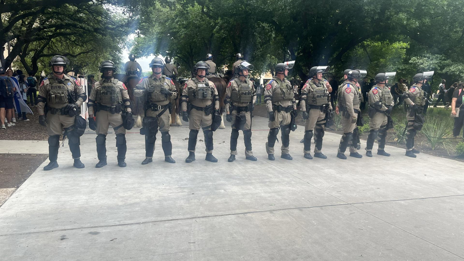 National Guard was not deployed to pro-Palestine protests at UT | kgw.com