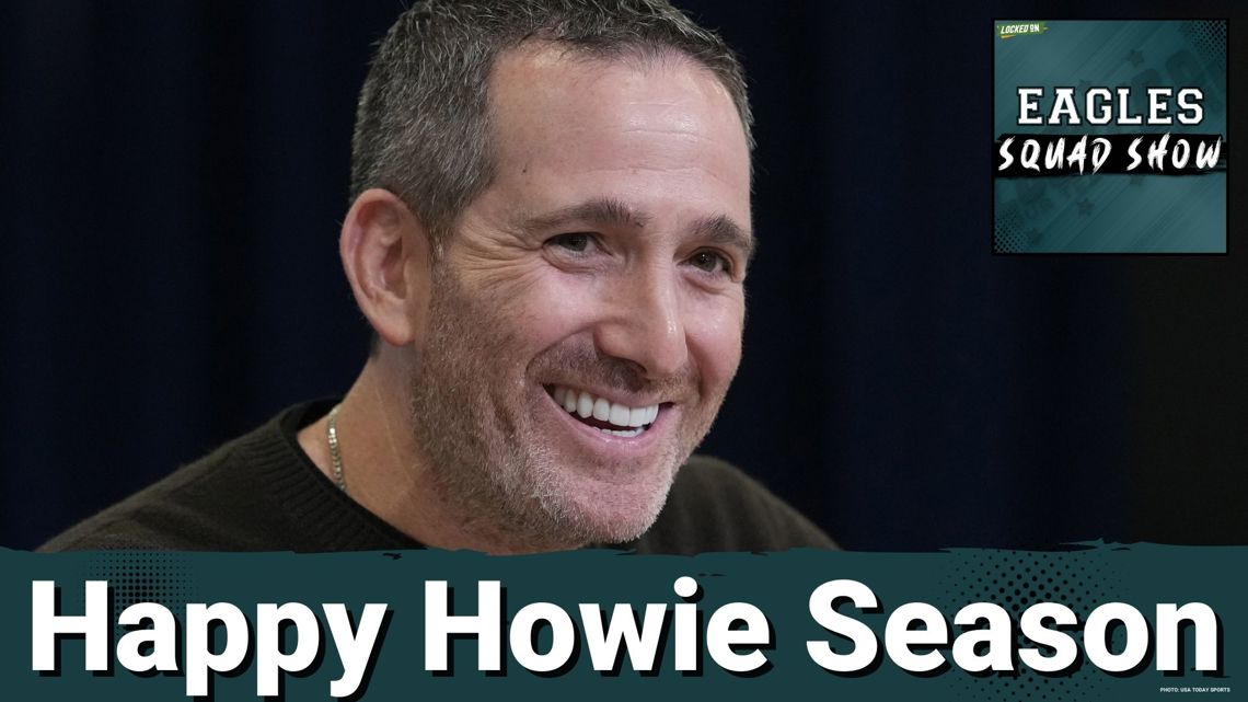 EAGLES SQUAD SHOW: Howie ALREADY playing the game OUTSIDE the Game ...