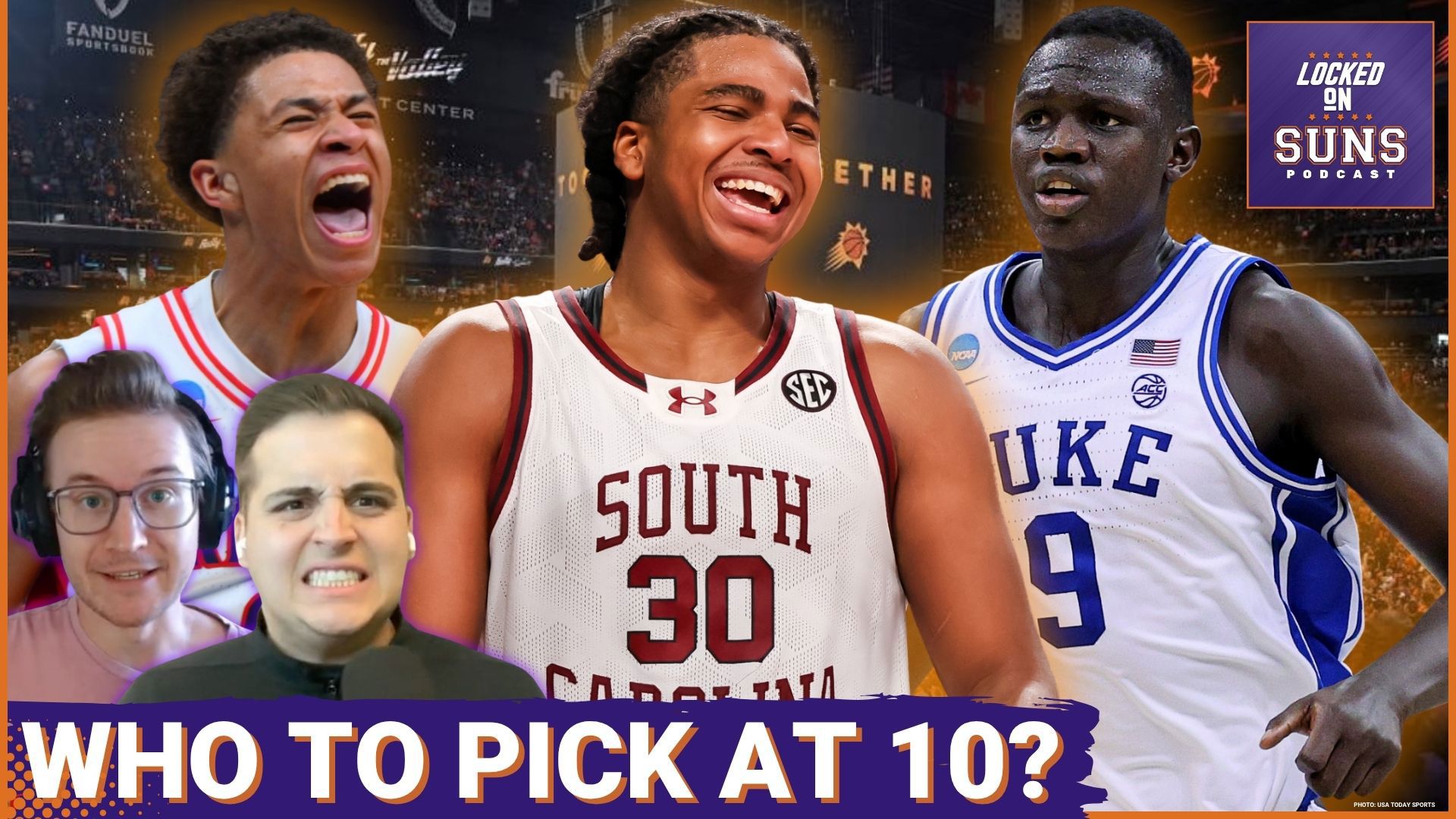 Suns Draft Preview Pt. 1: Favorite Options at No. 10, Led by Khaman ...