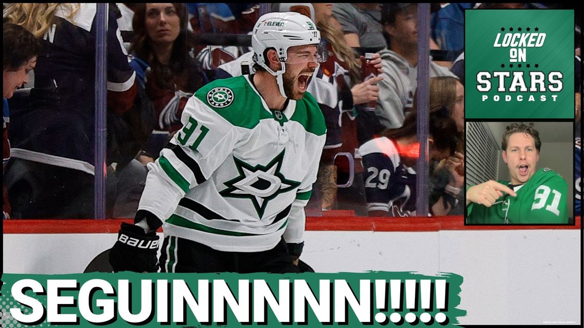 TYLER SEGUIN SCORES OT WINNER IN 2-1 VICTORY OVER AVALANCHE IN GAME 3 ...