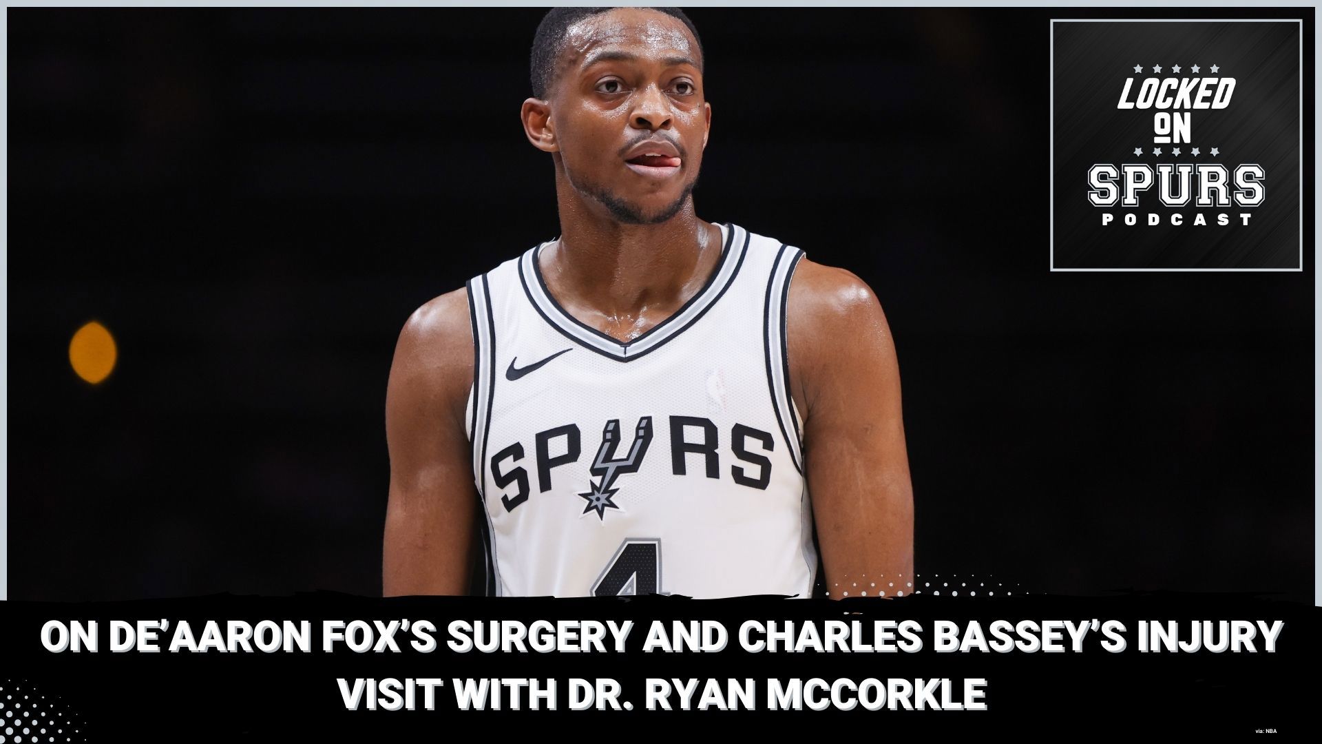 San Antonio Spurs: Discussing surgery for De'Aaron Fox, Charles Bassey ...