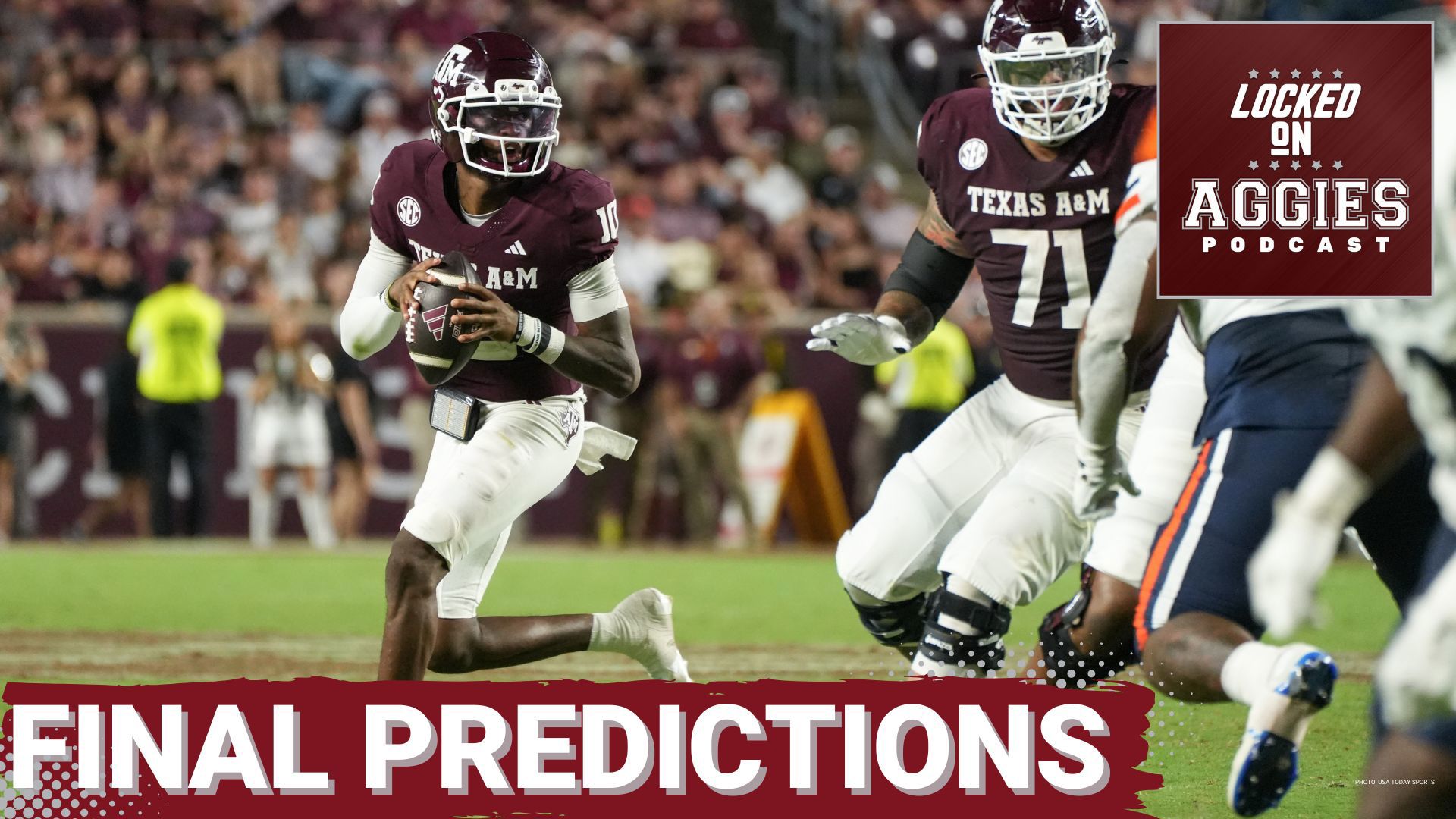 GAMEDAY: Aggies Gear Up for Utah State Showdown | Will Marcel Reed ...