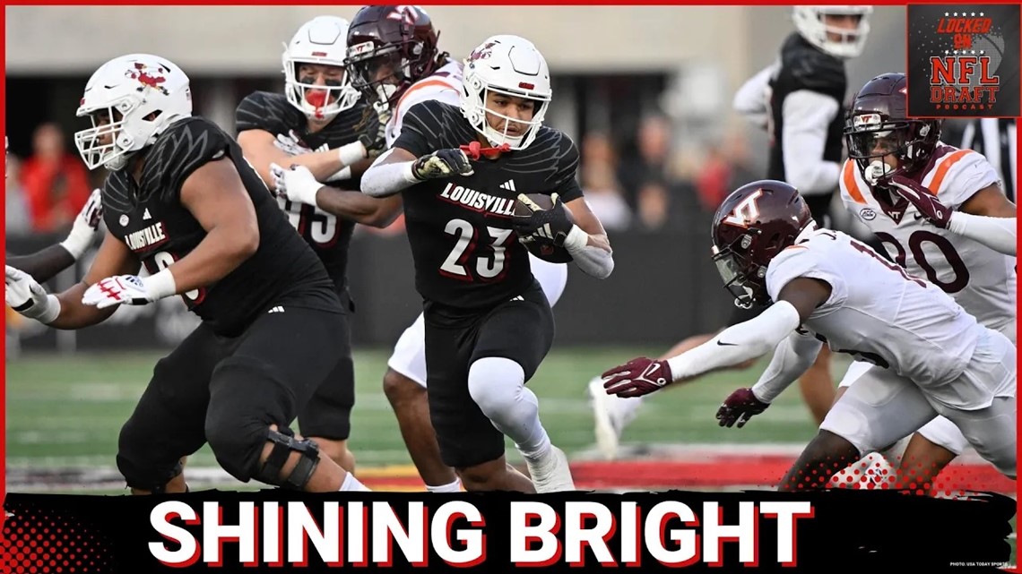 Louisville RB Issac Guerendo has starter potential and talent | NFL ...