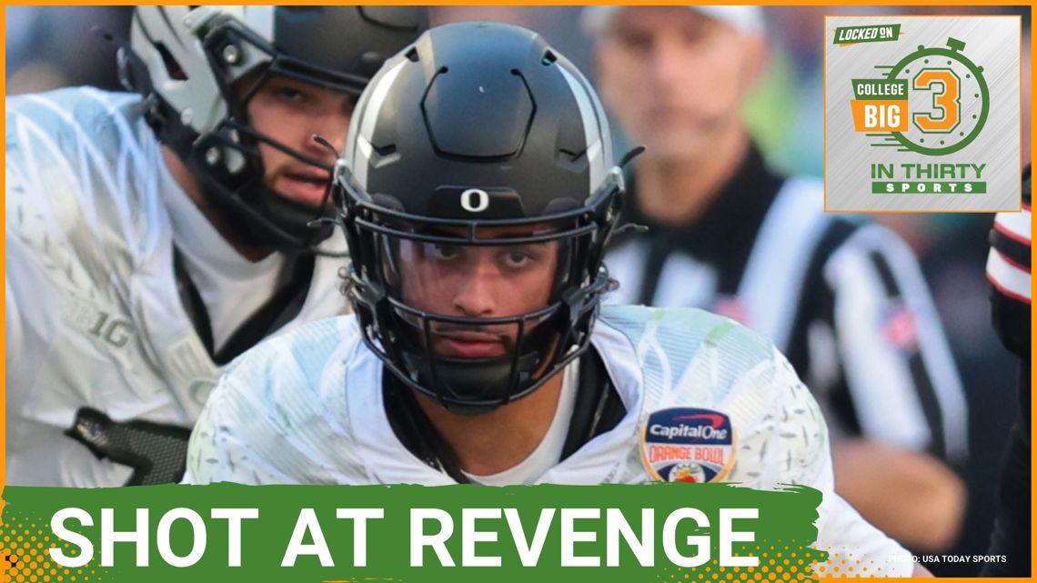 Oregon And Indiana Play REMATCH For Shot At A National Title | The Big ...