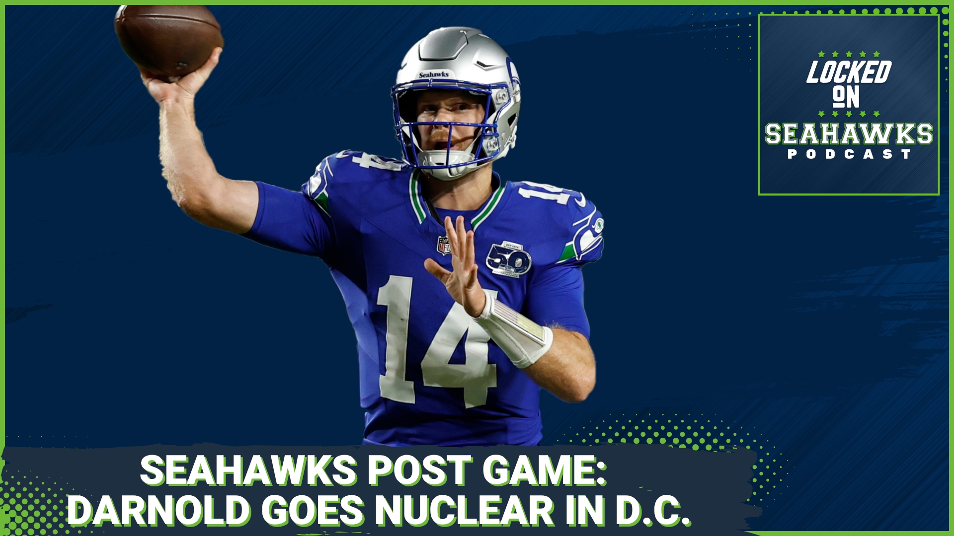 Seahawks Postgame: Sam Darnold Goes NUCLEAR as Seattle Routs Washington ...