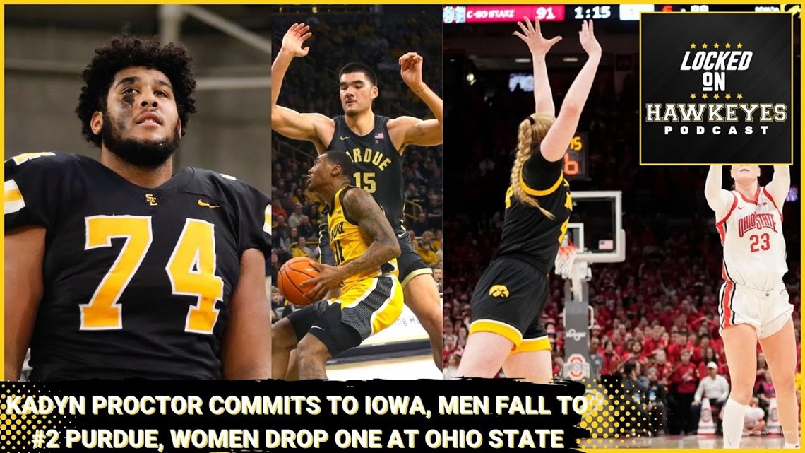 Kadyn Proctor to Iowa, Hoops Weekend Recap | kgw.com