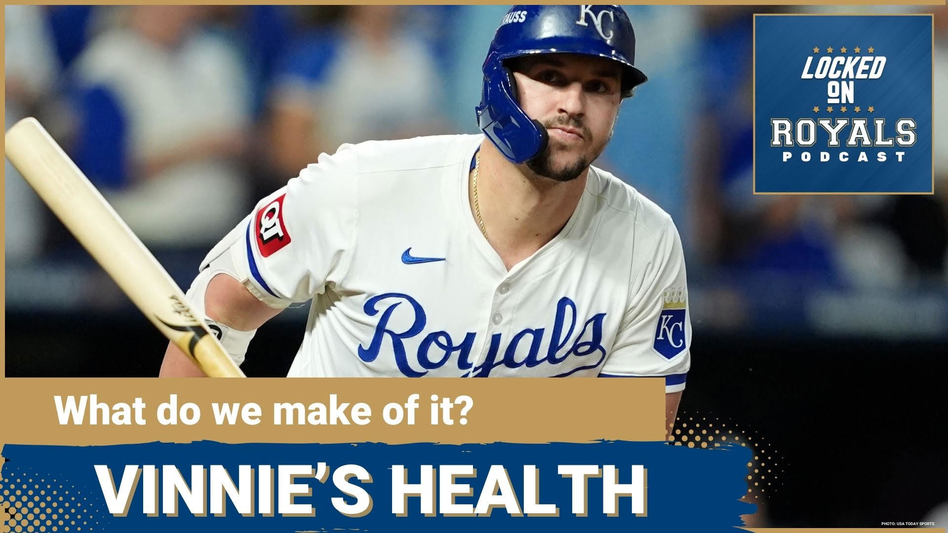 A health update on Vinnie Pasquantino | Kansas City Royals Podcast ...