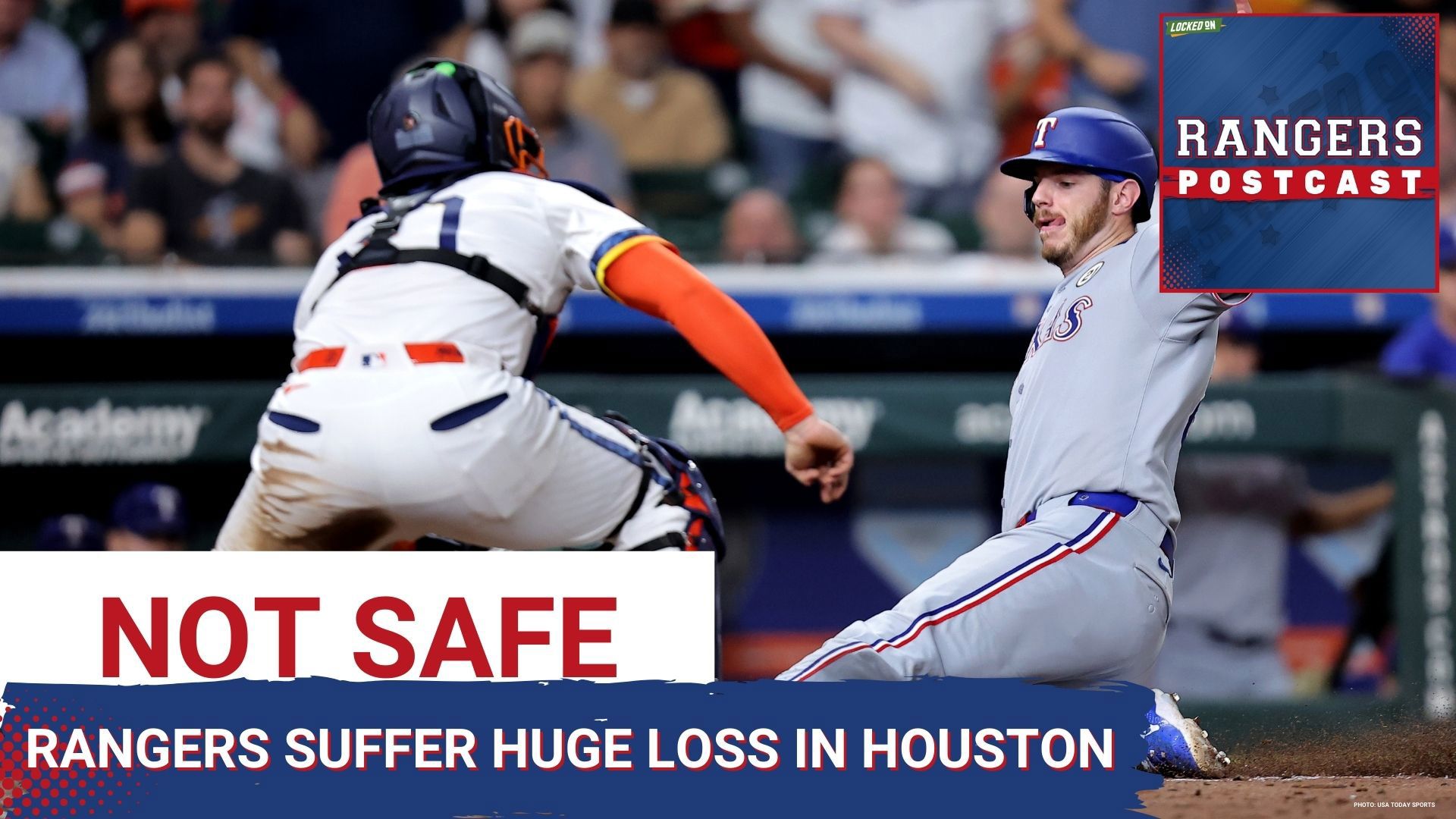 The Rangers suffered a HUGE loss dropping the opener to the Astros ...