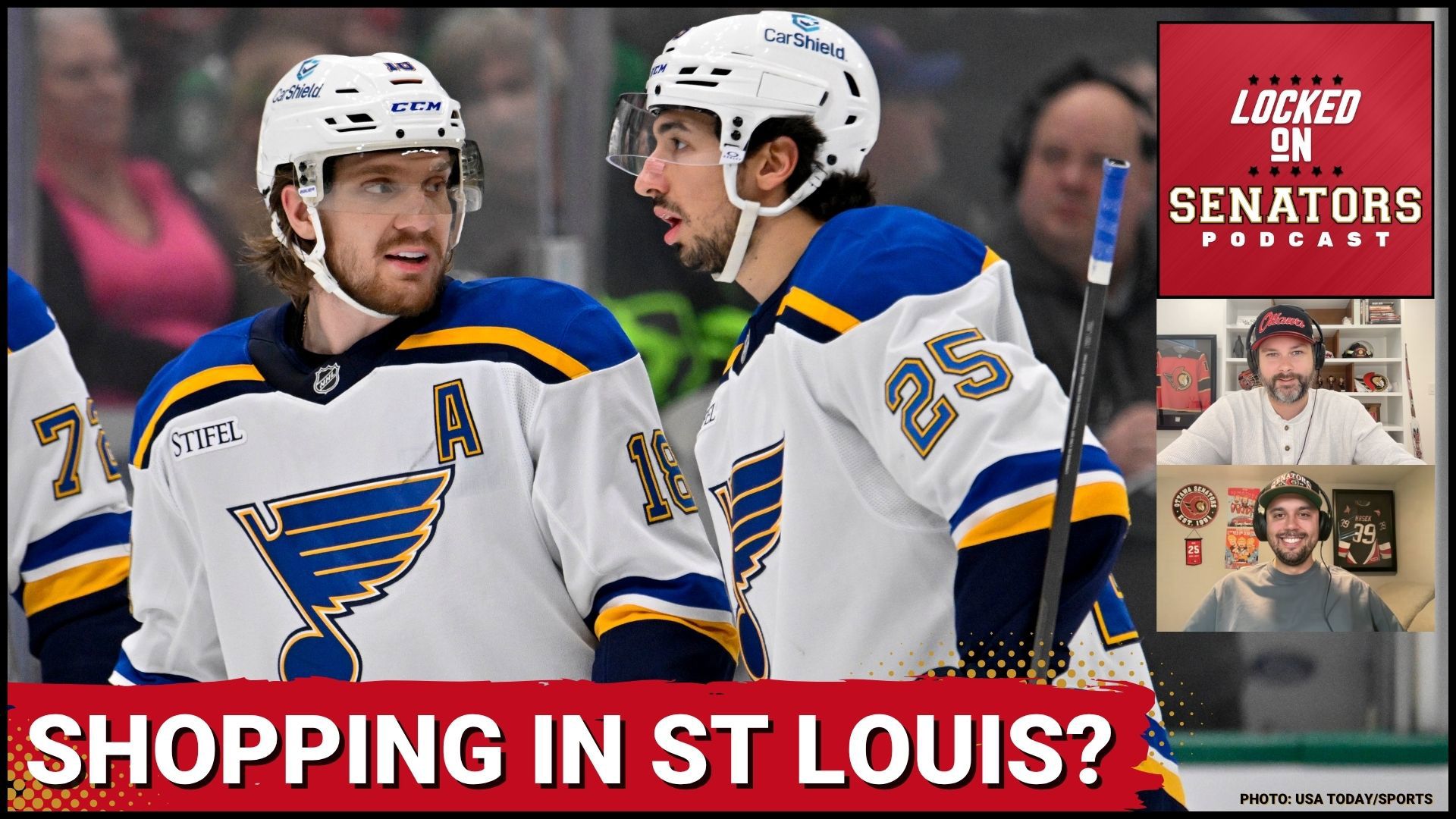 Which St Louis Blues Forward Is A Better Trade Fit For The Senators ...