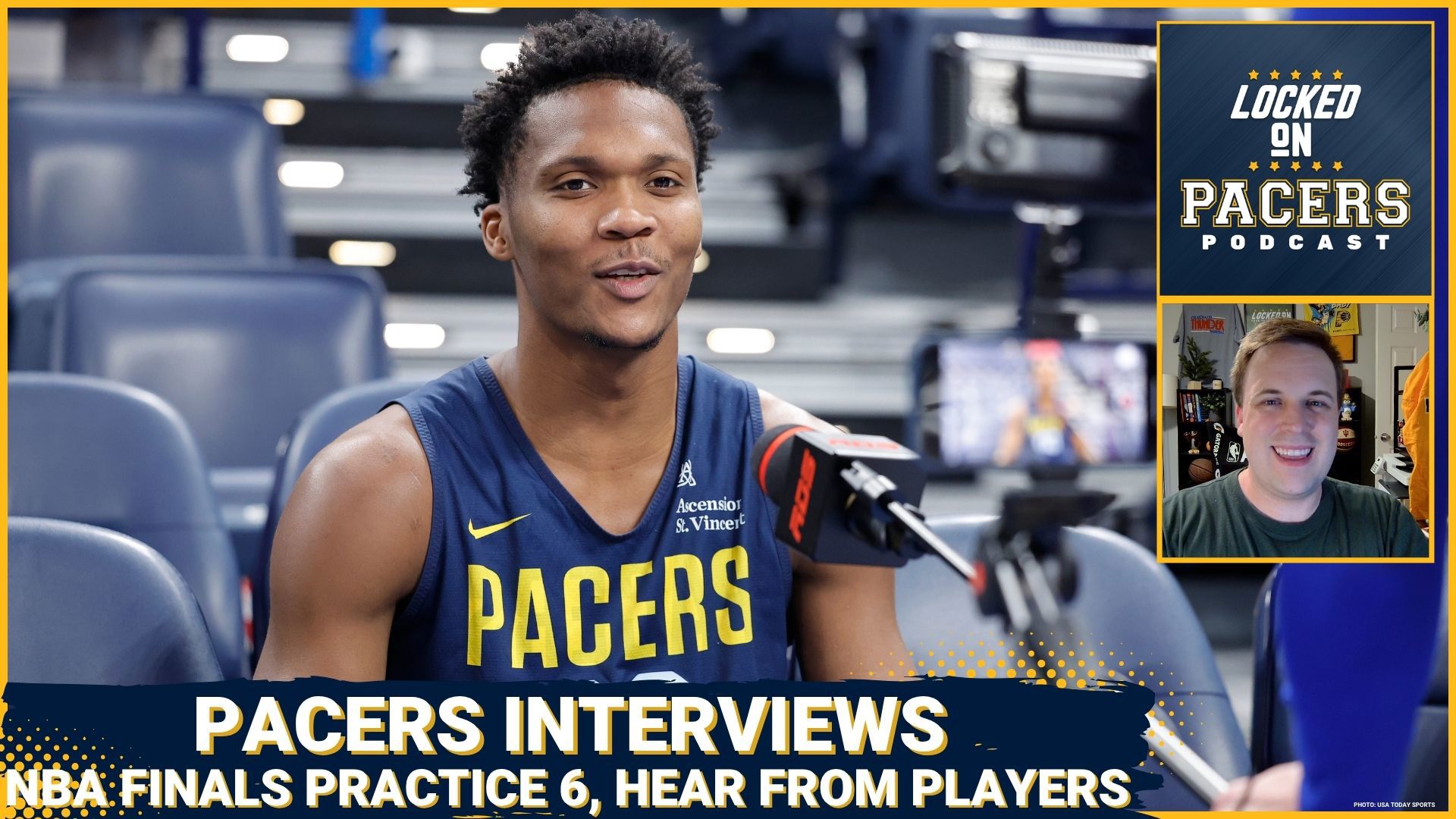 NBA Finals bonus interviews: Tyrese Haliburton, Bennedict Mathurin, and ...