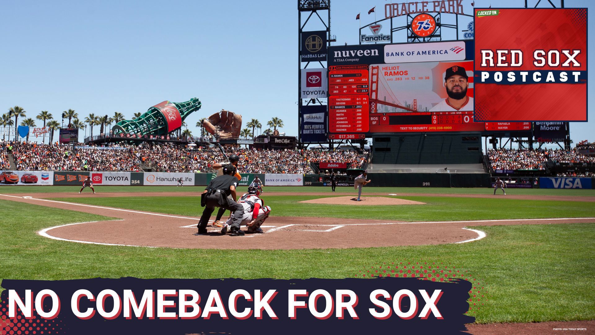 RED SOX POSTCAST- Red Sox 9th-Inning Comeback Bid Falls Short in San Fran | kgw.com