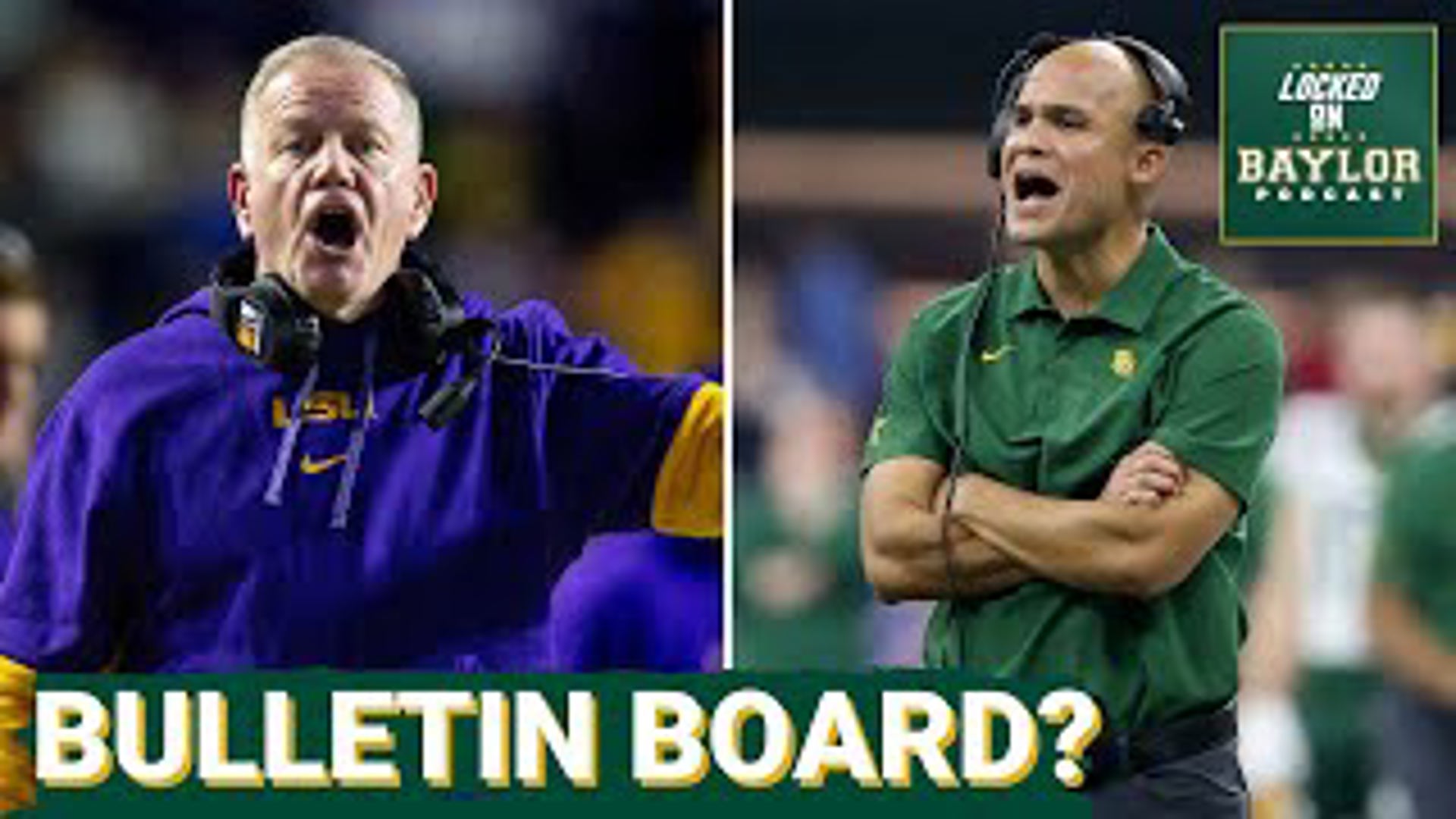 NO TALENT?! LSU Coach Brian Kelly CALLS OUT Dave Aranda's Baylor ...