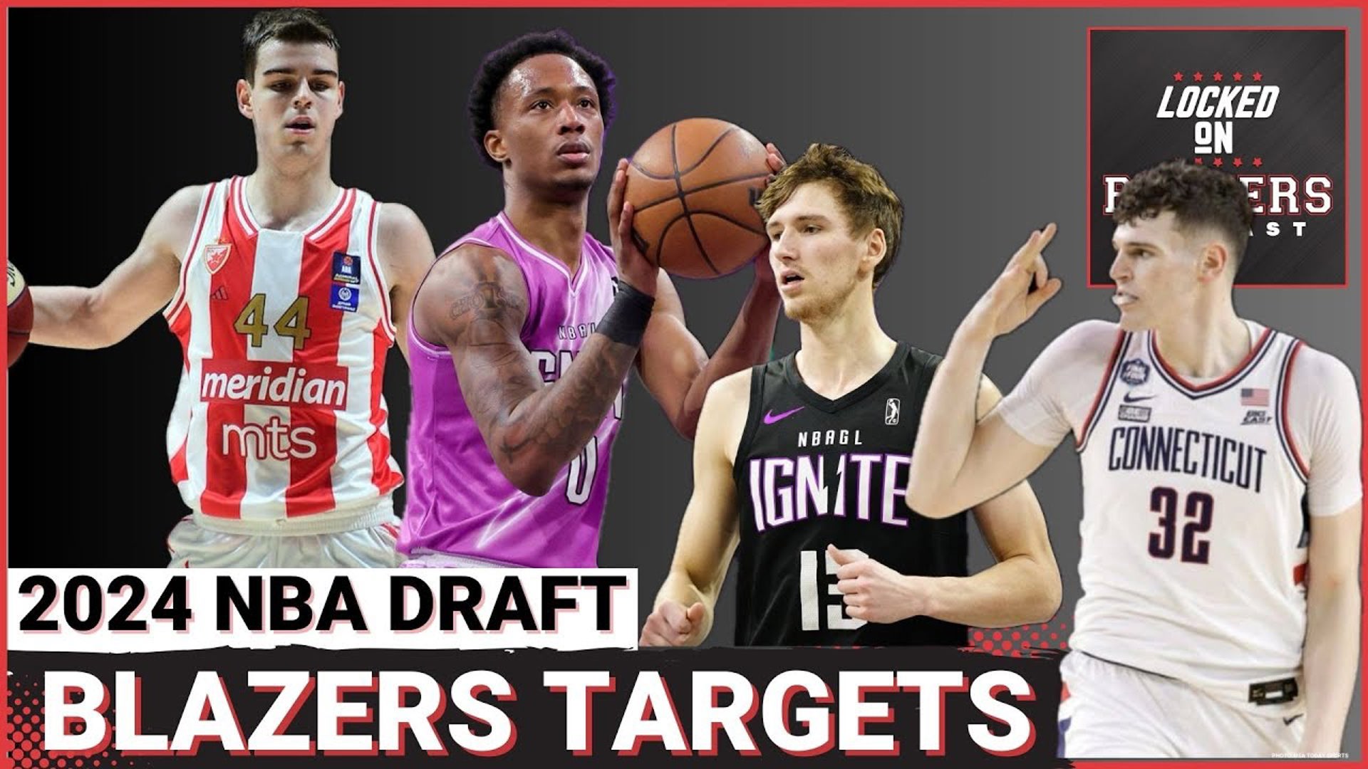 Donovan Clingan, Matas Buzelis + More Trail Blazers Draft Targets w ...
