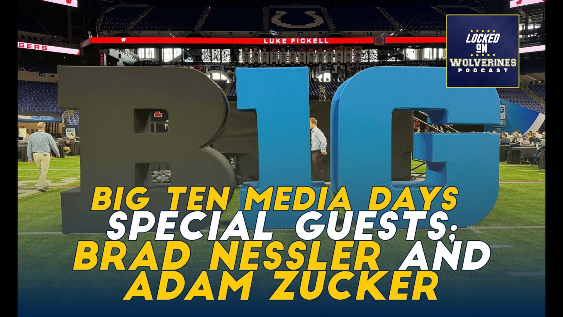 Special guests from B1G media days. CBS' Brad Nessler and Adam Zucker | kgw.com