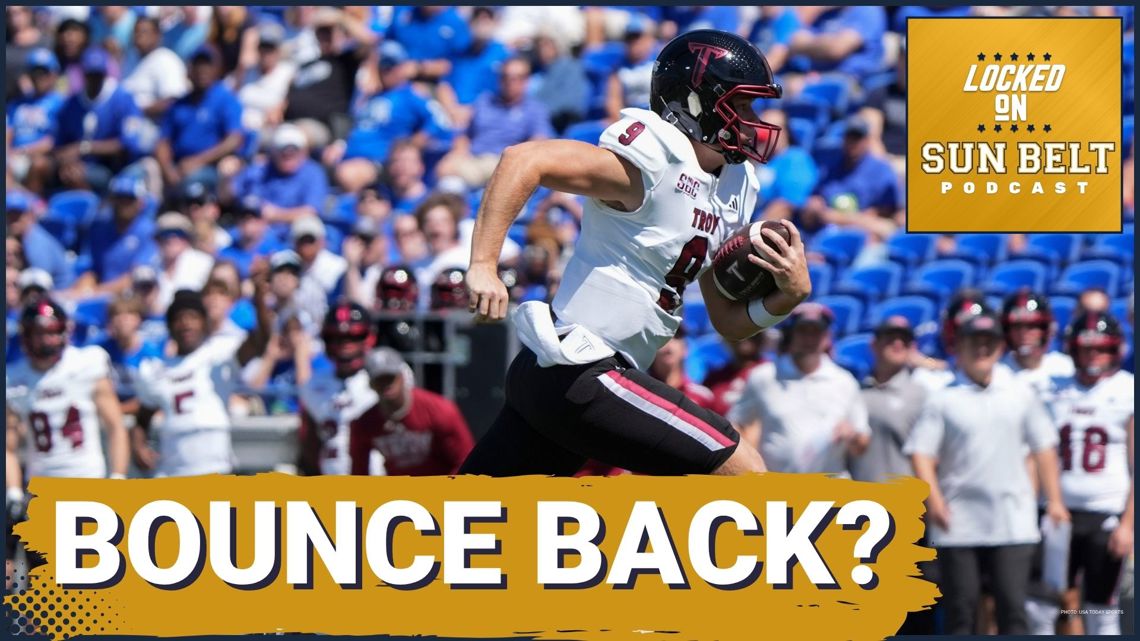 Troy Trojans UNLEASH Quarterback Sensation Goose Crowder | Sun Belt ...