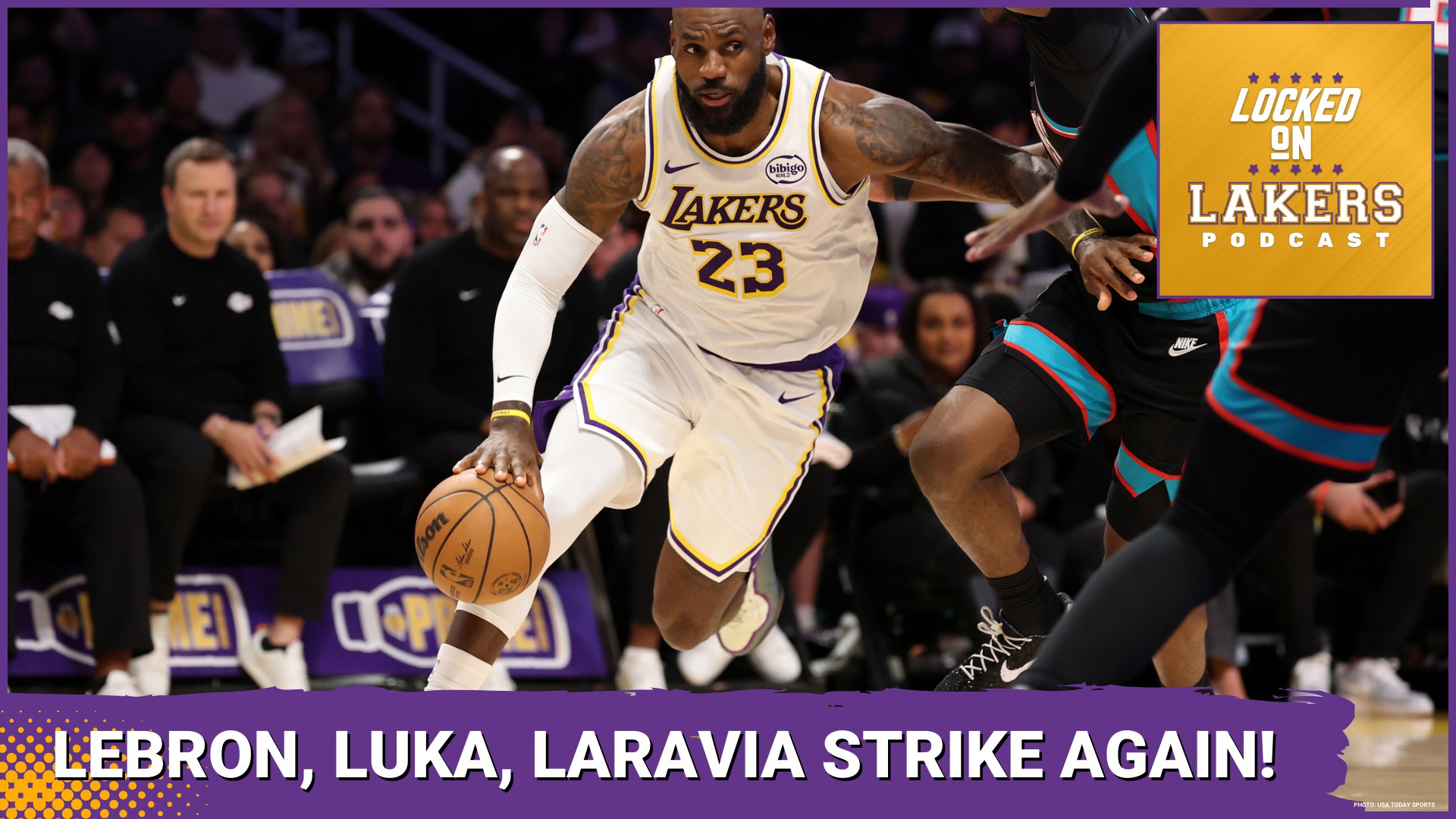 Strong Games From Luka Dončić, LeBron James, and Jake LaRavia Push ...