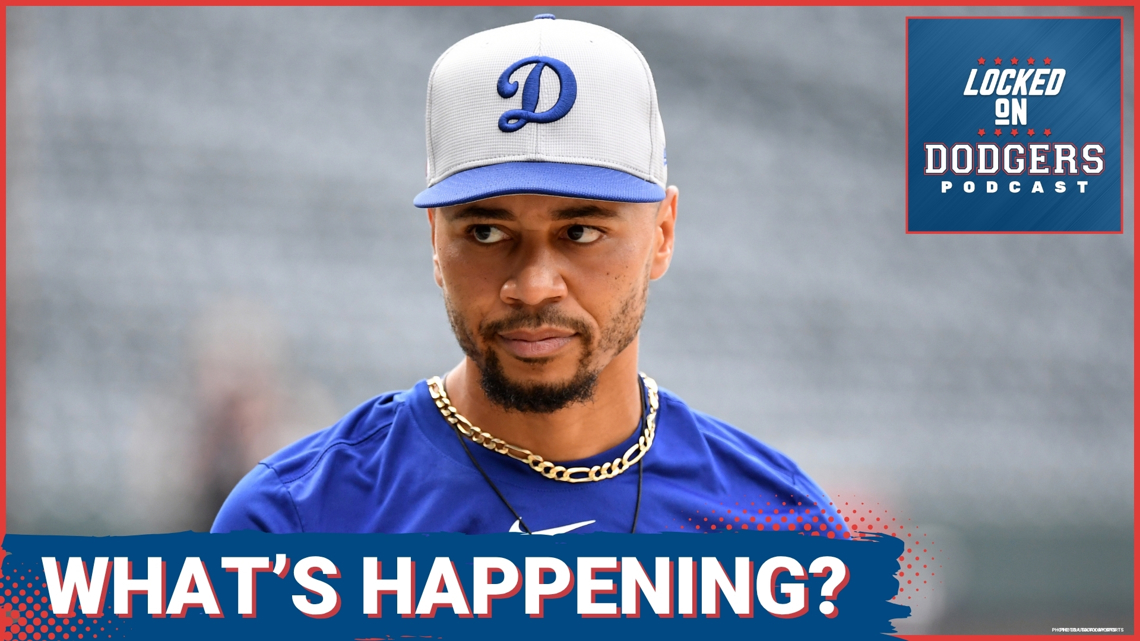 Mookie Betts BENCHED for Mental Health | Is Dodgers' Star STRUGGLING ...