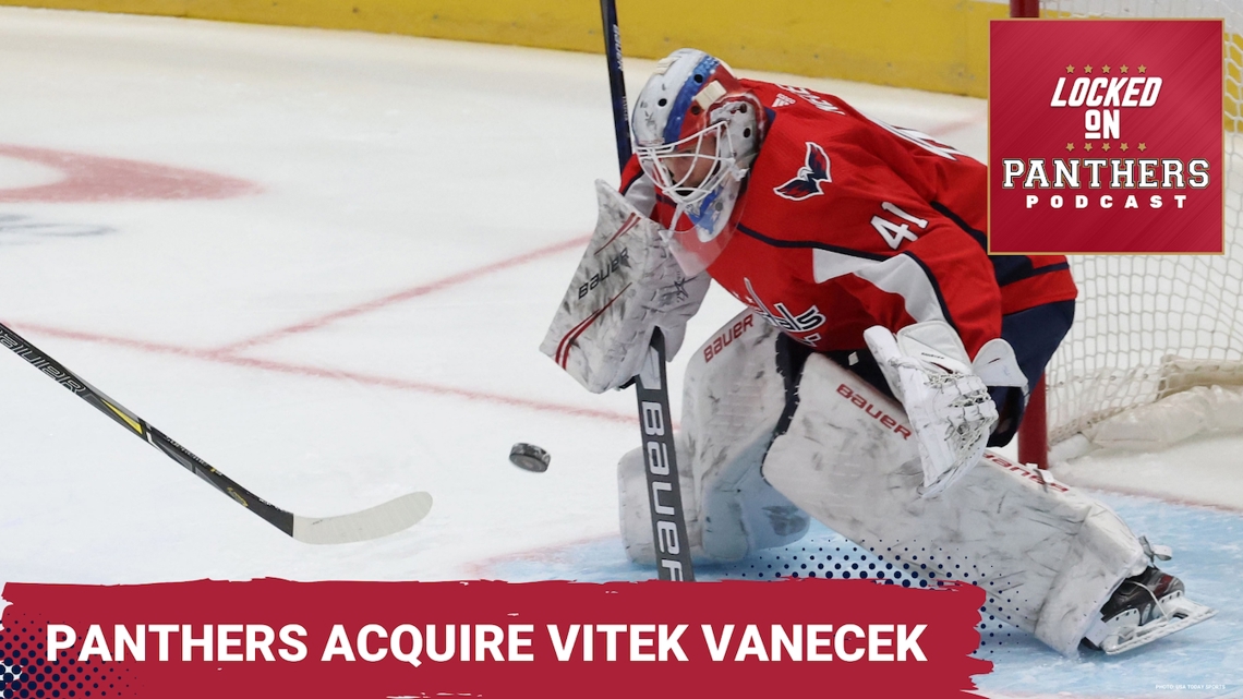 Panthers get goalie Insurance in Vitek Vanecek! Is Mikko Rantanen to ...