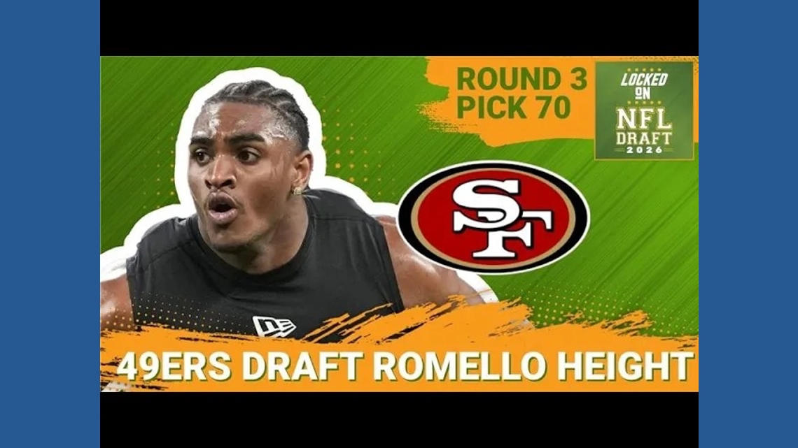 Locked On Draft Night | San Francisco 49ers | Romello Height | kgw.com
