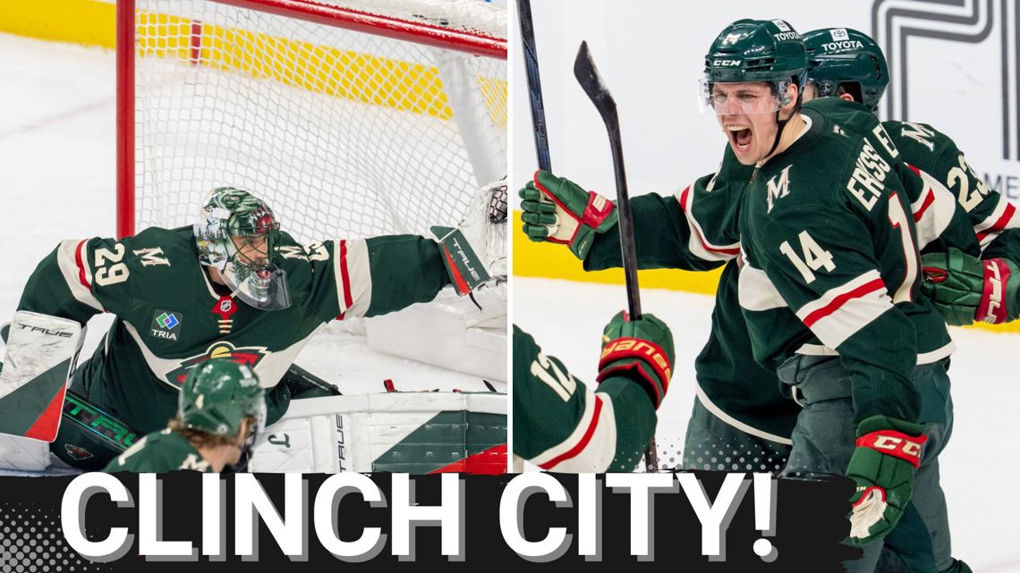 NHL GAME NIGHT: Wild CLINCH In CRAZY Fashion, Flames CRASH OUT, Leafs ...