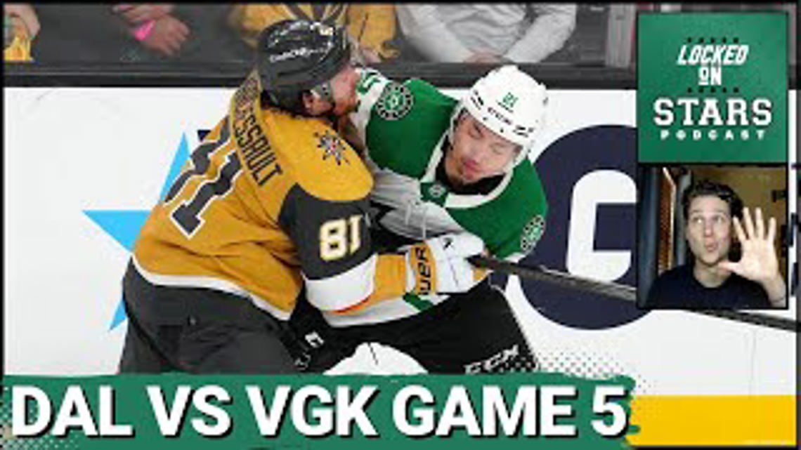 DAL vs VGK Game 5: Adin Hill in net for Vegas, Roope Hintz is due for a ...