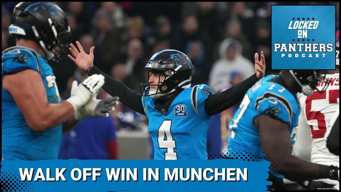 Carolina Panthers walk off in Munich to defeat the New York Giants 20 ...