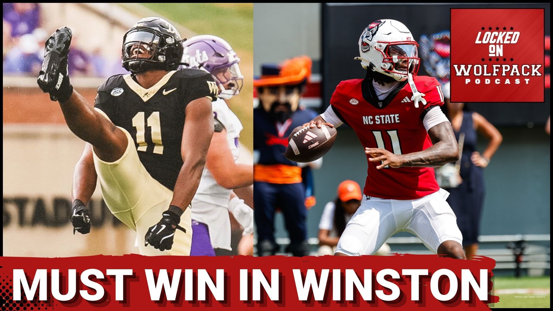 GAMEDAY! NC State Football takes on Wake Forest in 1st ACC Road Game ...