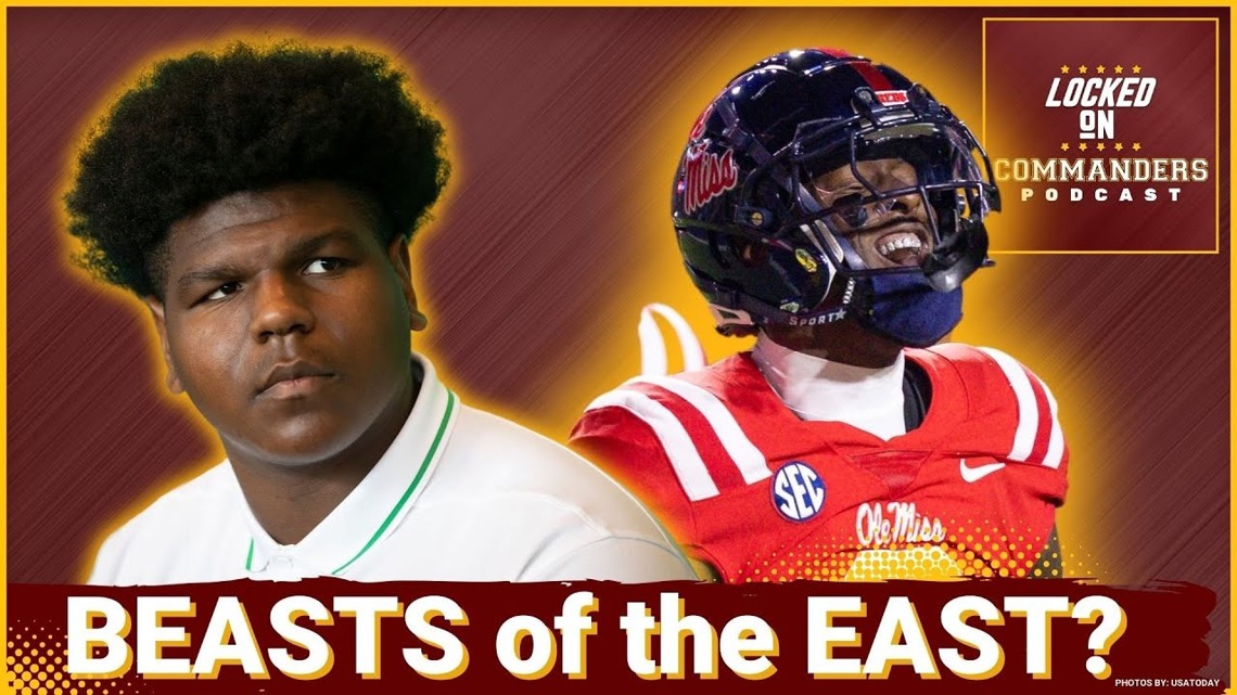 Commanders' Draft Class RANKED Among NFC East Rival Cowboys, Giants ...