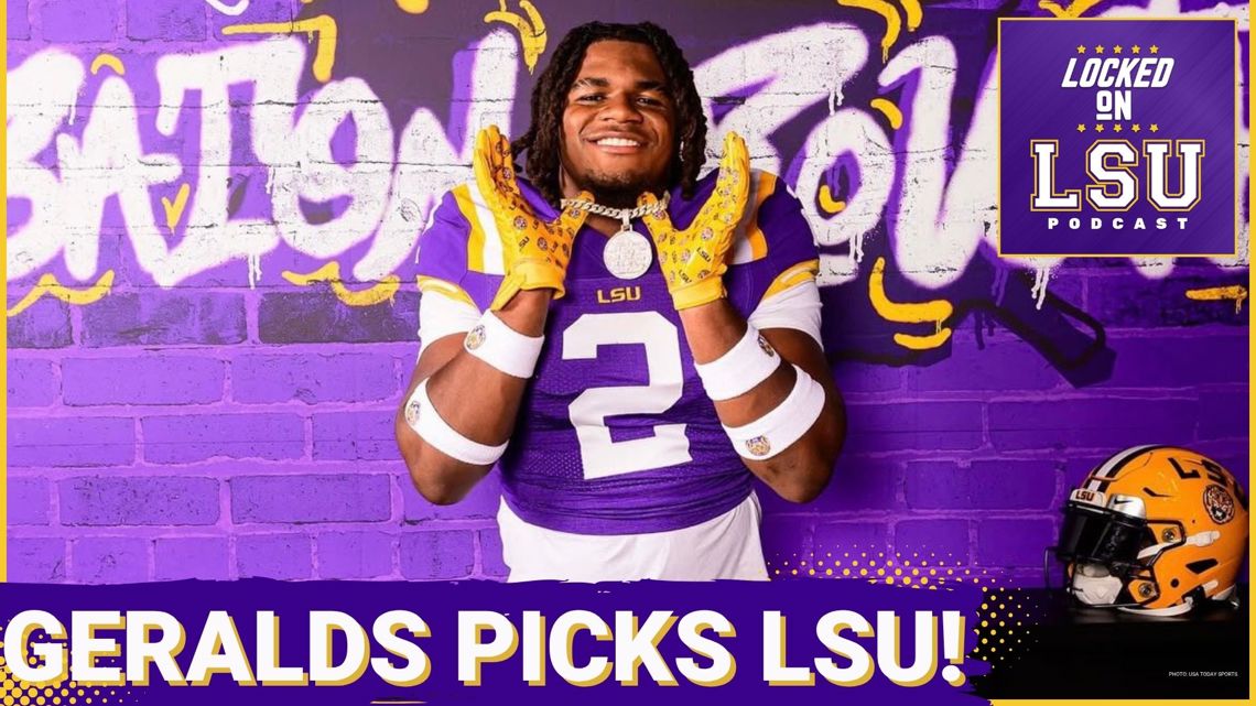 LSU WINS MASSIVE RECRUITING WAR for Top 100 DL Deuce Geralds! | kgw.com