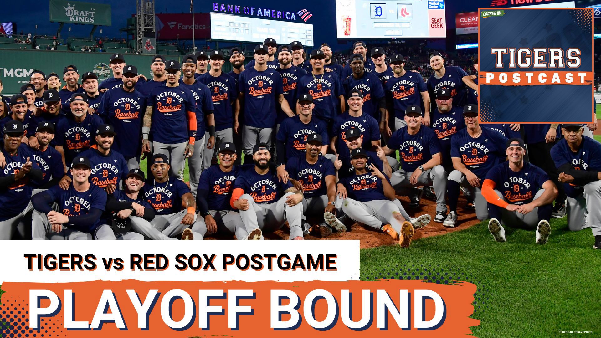 TIGERS POSTCAST: PLAYOFF BOUND! Detroit Tigers CLINCH POSTSEASON BIRTH ...