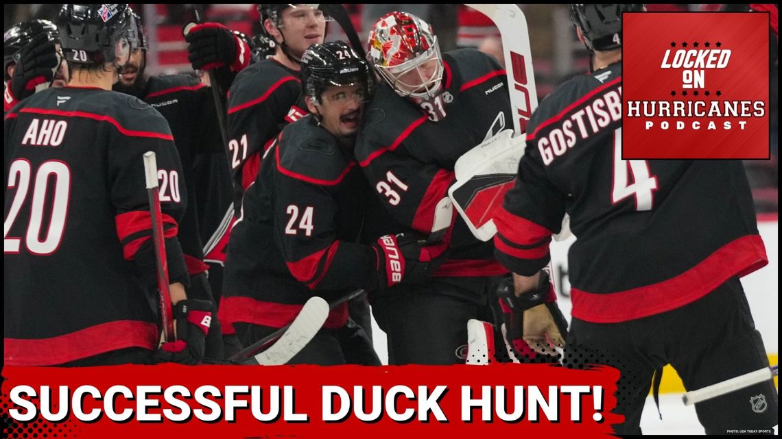 Successful Duck Hunt for the Carolina Hurricanes on Thursday Night ...