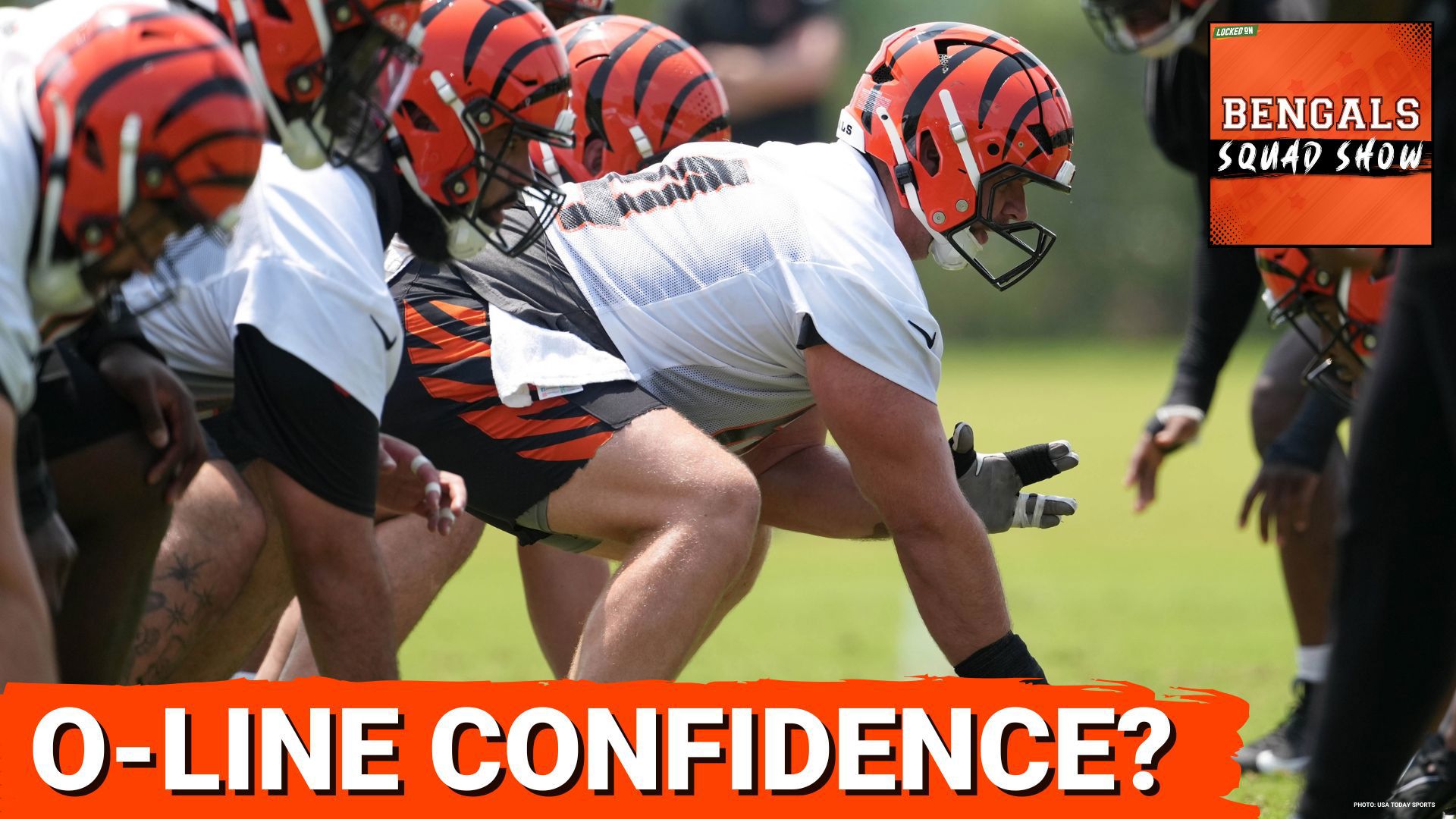 BENGALS SQUAD SHOW: Bengals' O-Line a STRENGTH? Chase Brown EXTENSION ...